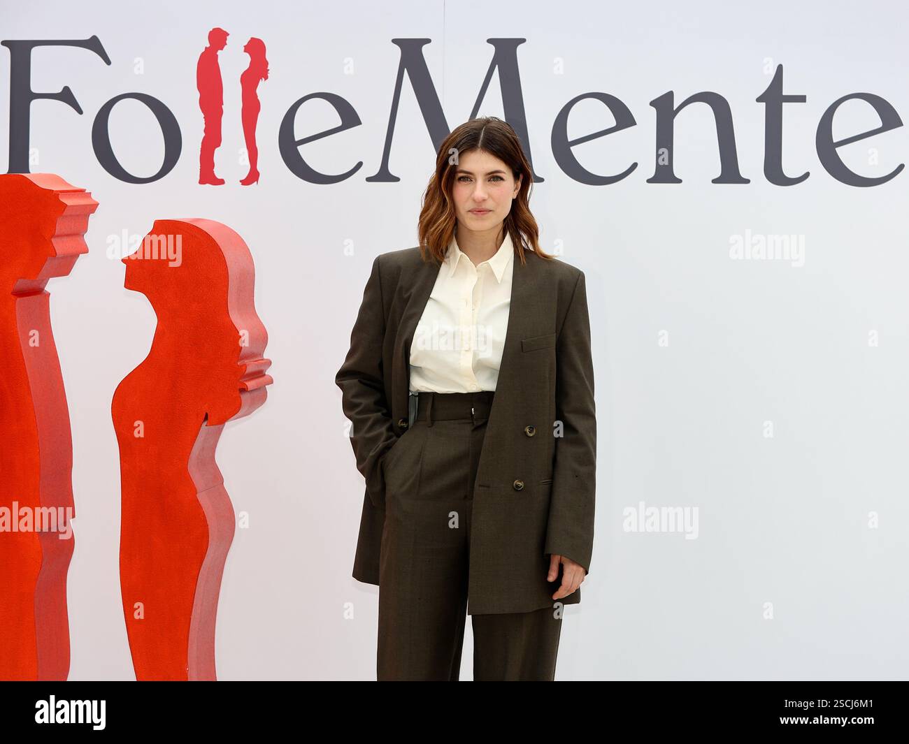 Rome, Italy. 07th Feb, 2025. Rome, Barberini cinema, photocall film ...