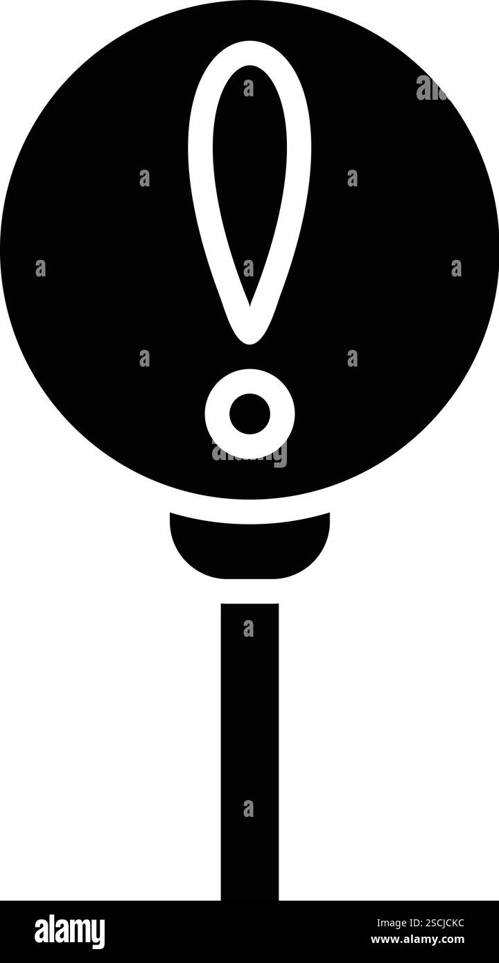 Attention icon vector vectors hi-res stock photography and images - Alamy