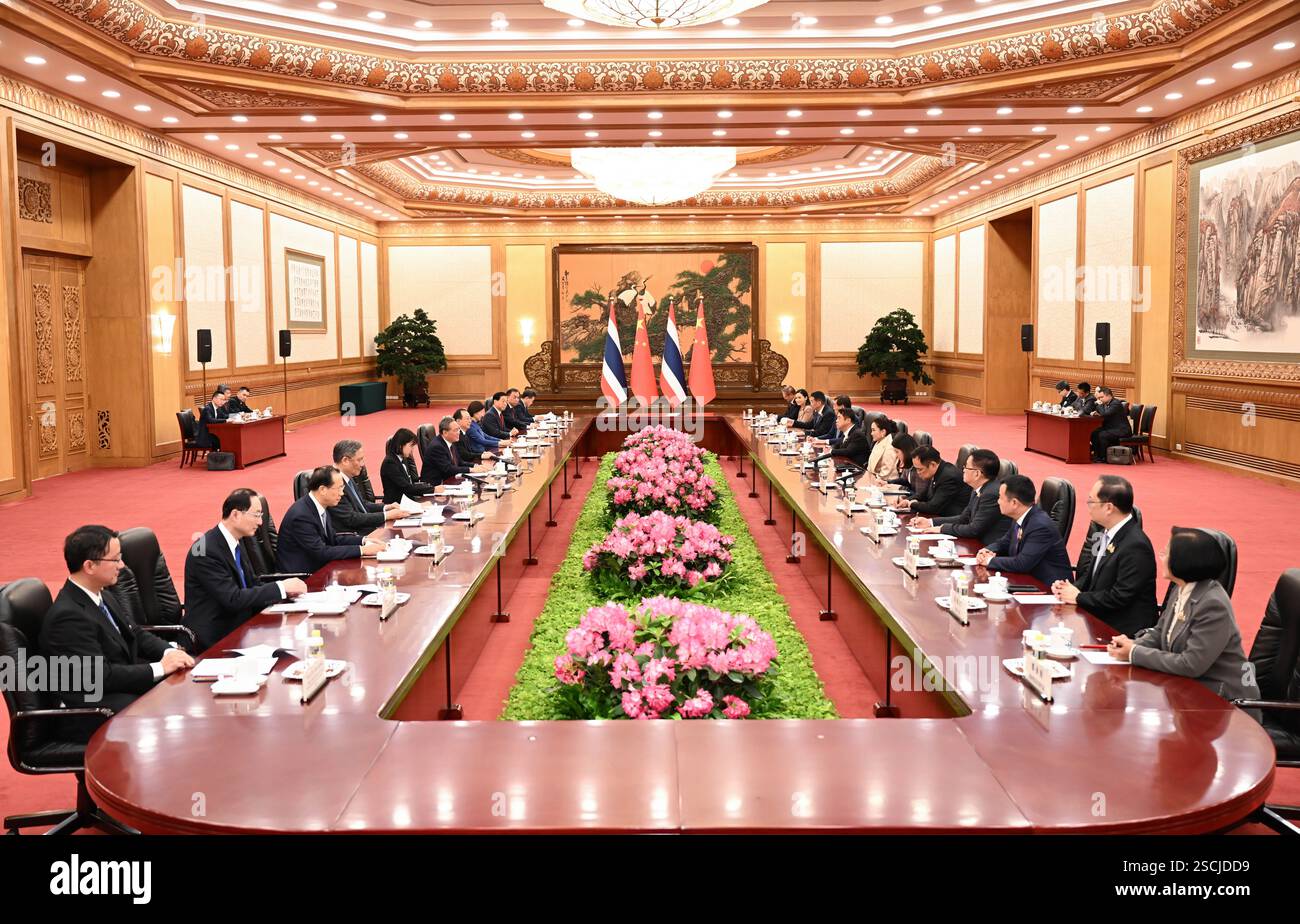 Beijing, China. 6th Feb, 2025. Chinese Premier Li Qiang holds talks ...