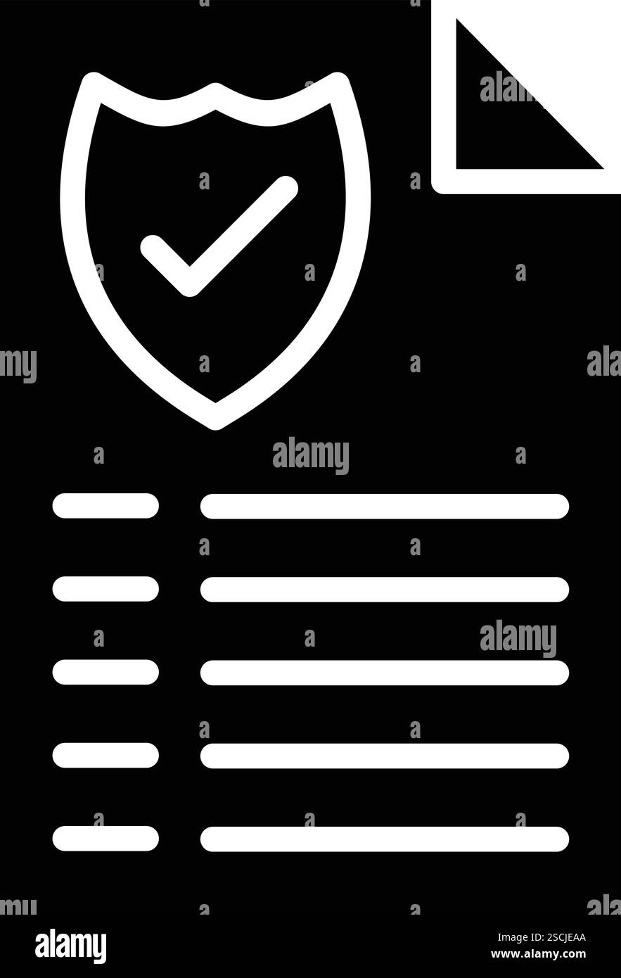 Official document vector vectors Cut Out Stock Images & Pictures - Alamy