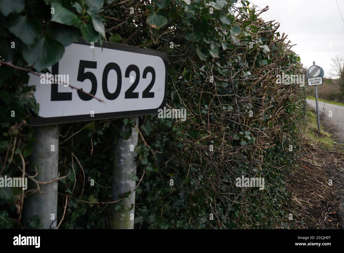 A road sign in County Meath (right) which now means 60km/h instead of ...
