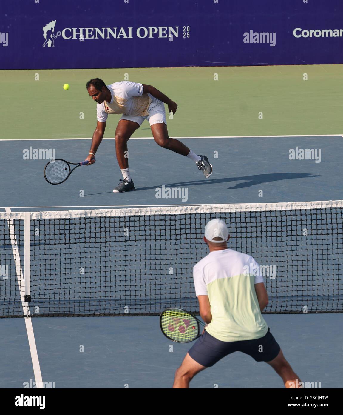Chennai, India. 07th Feb, 2025. Chennai Open 2025: Doubles : Ray HO ...