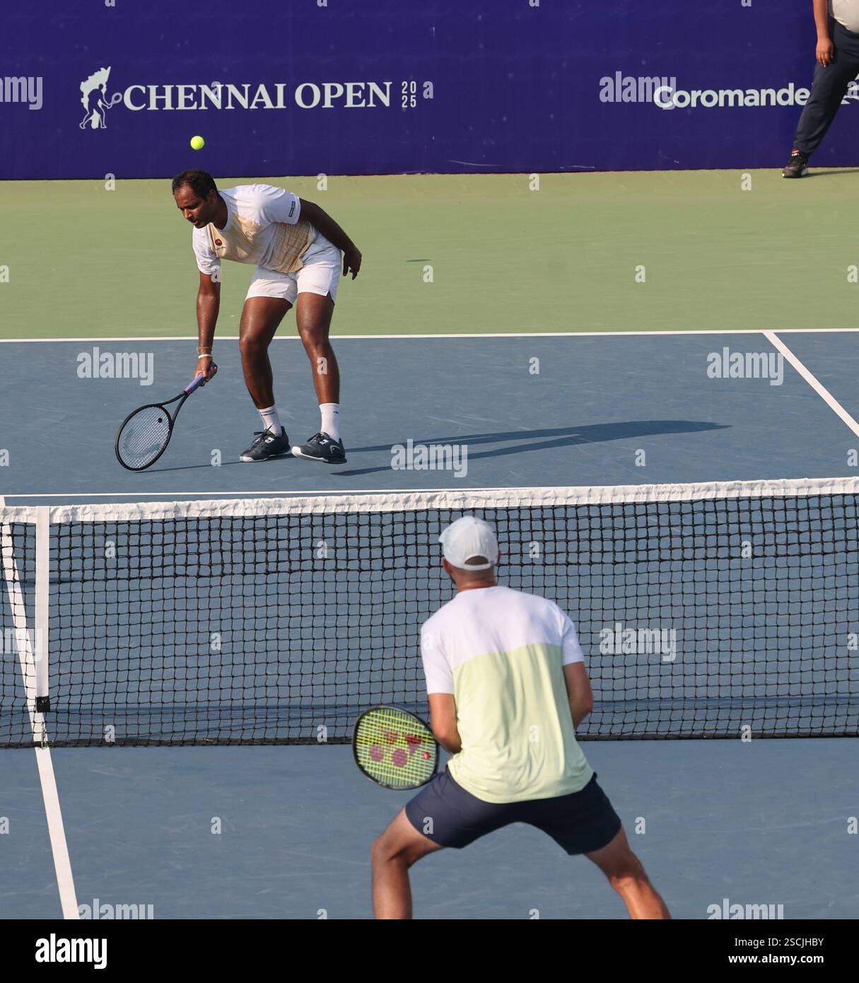 Chennai, India. 07th Feb, 2025. Chennai Open 2025: Doubles : Ray HO ...