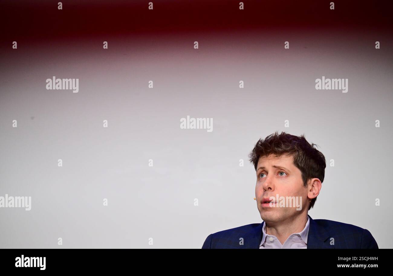 Berlin, Germany. 07th Feb, 2025. Sam Altman, co-founder and CEO of ...