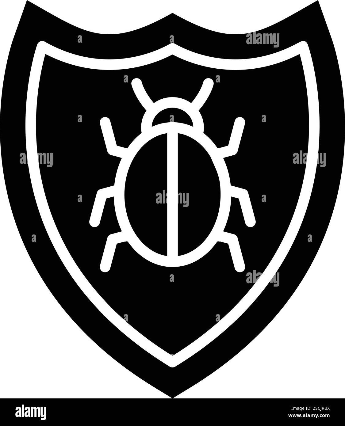 Virus attack vector vectors Black and White Stock Photos & Images - Alamy