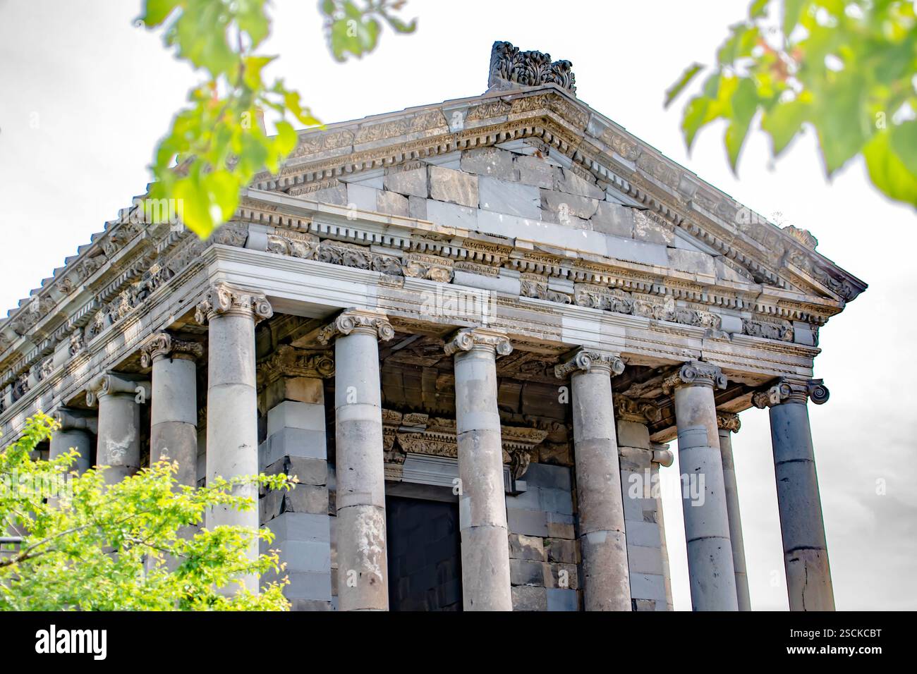 Old temple. Greco-Roman style. Pagan temple. Old architecture. The ...