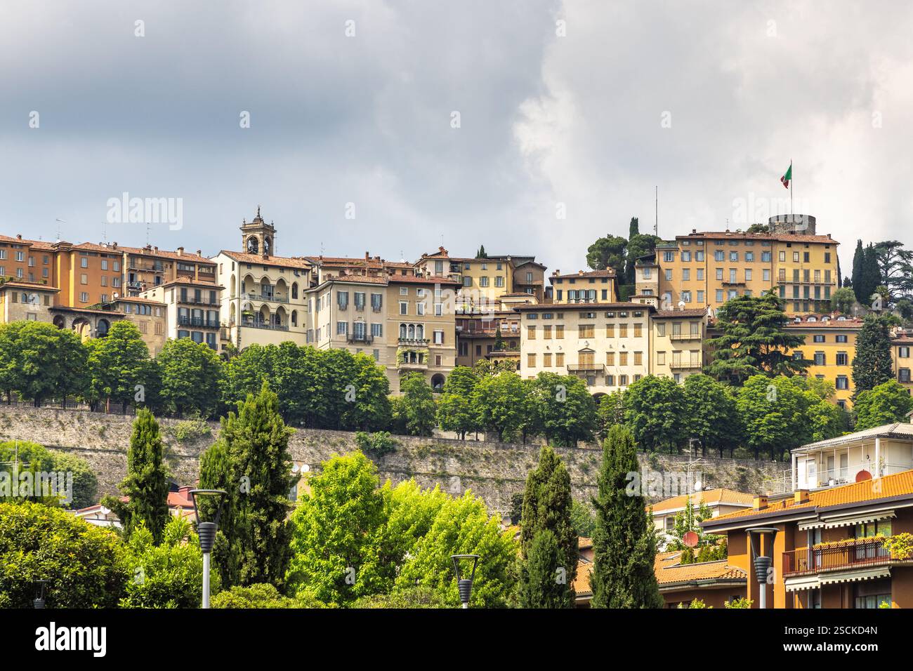 Beautiful architecture old city bergamo hi-res stock photography and ...