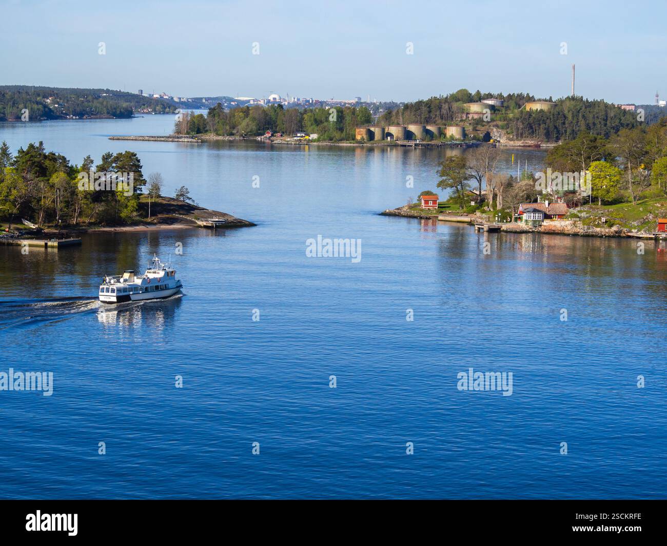 Ferry sailing in high sea hi-res stock photography and images - Alamy