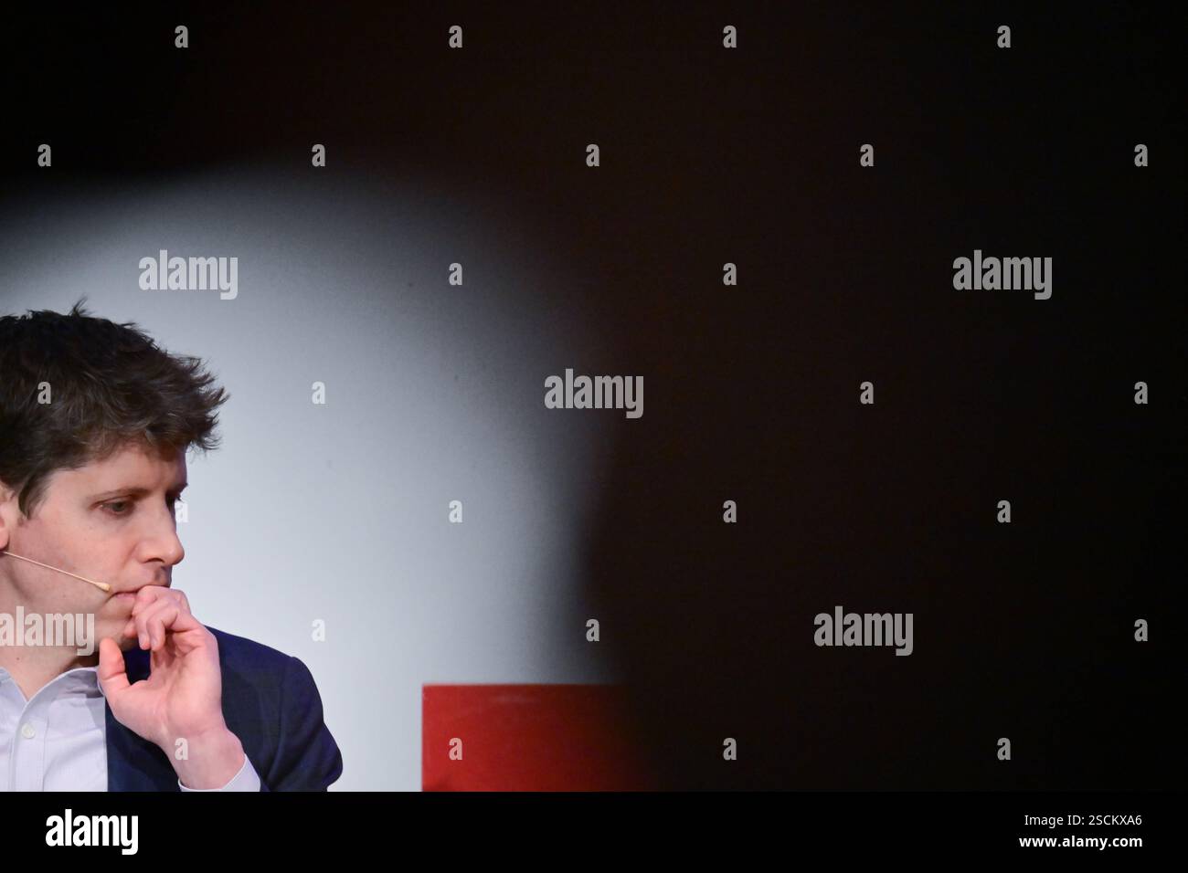 Berlin, Germany. 07th Feb, 2025. Sam Altman, co-founder and CEO of ...