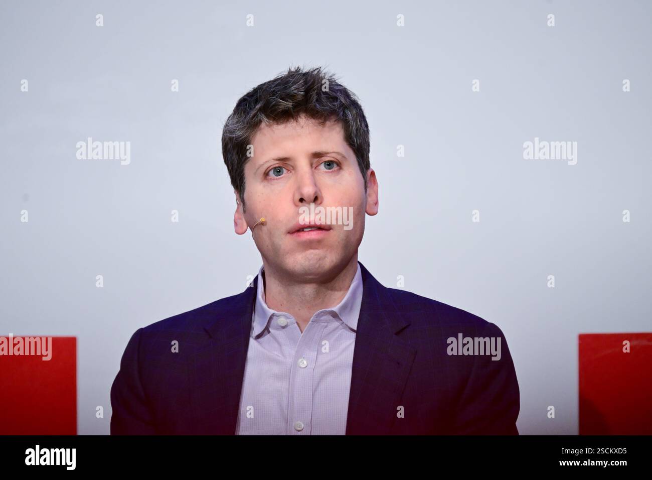 07 February 2025, Berlin: Sam Altman, co-founder and CEO of OpenAI ...