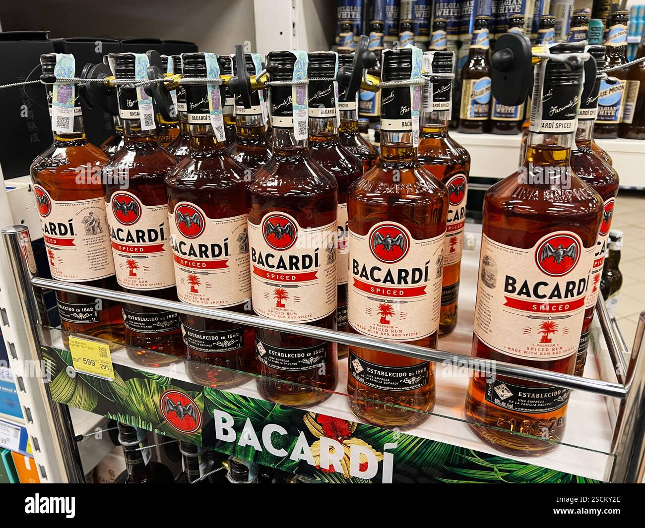 Kyiv, Ukraine - February 04, 2025: A neatly organized display of ...