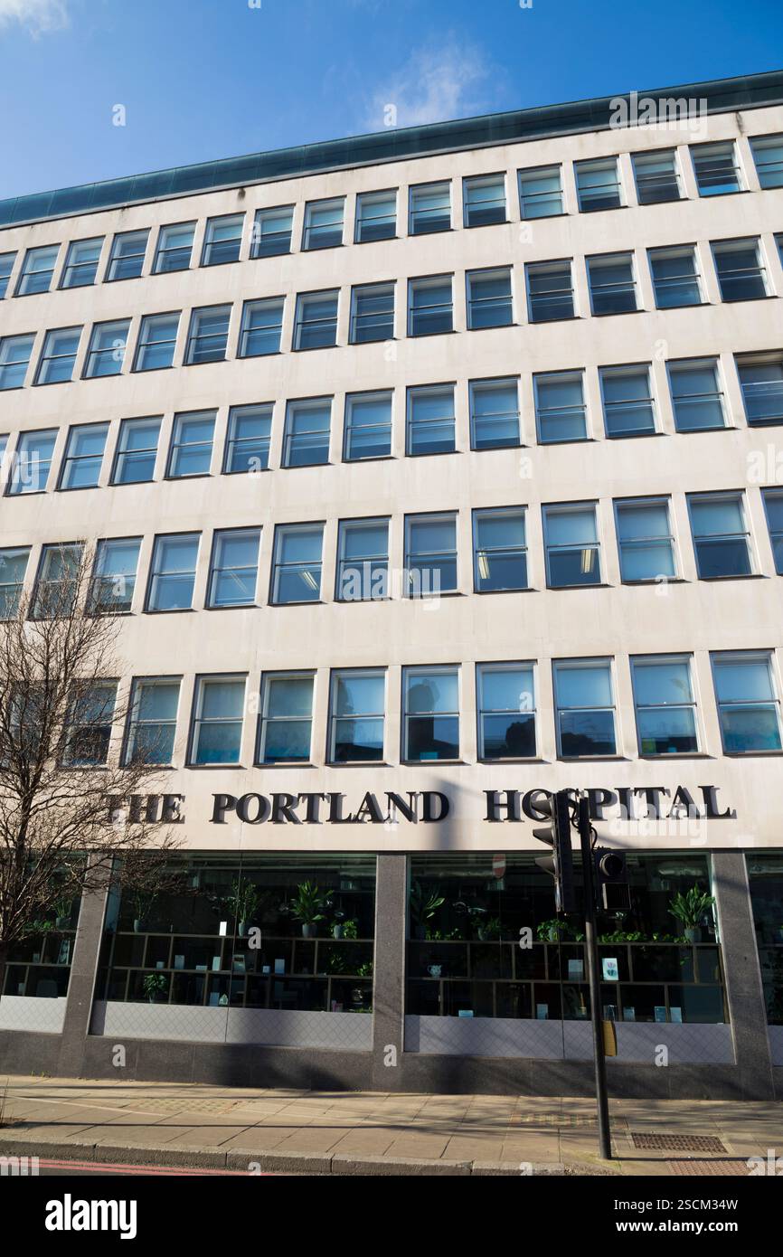 Exterior / front / outside / facade of The Portland Hospital for Women ...