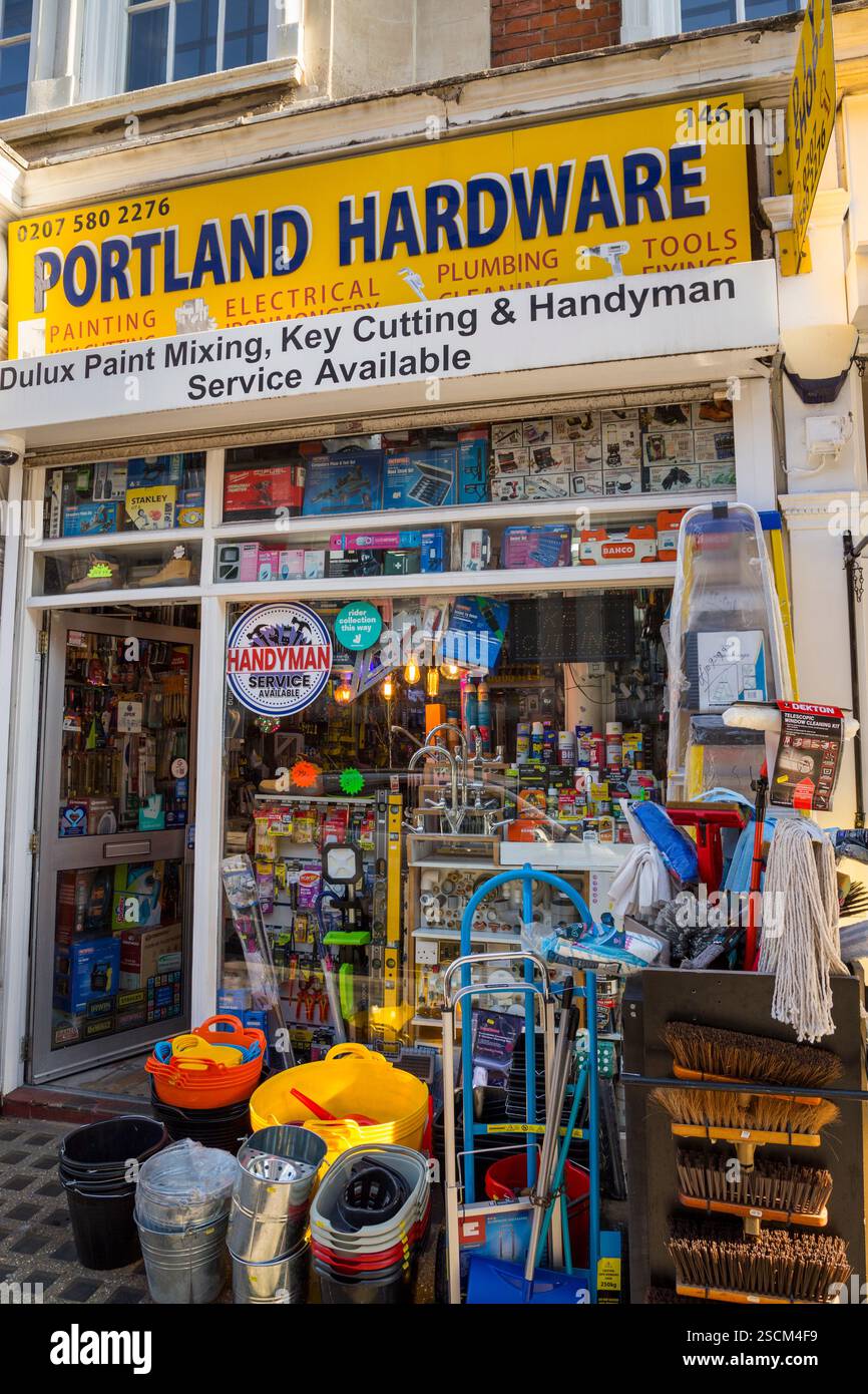 Portland Hardware shop store shop window exterior outside facade shop ...