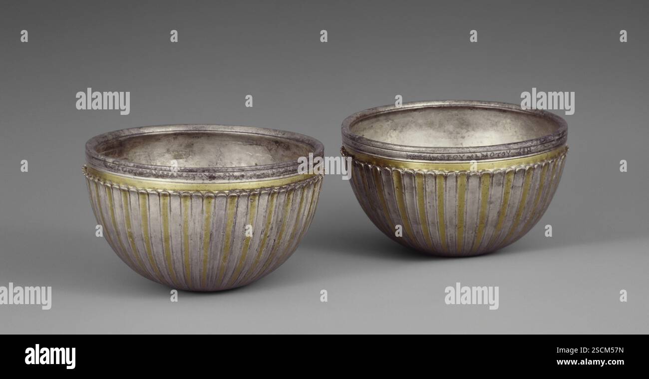 One Fluted Bowl, 175-75 BC. Additional Info: One of a pair of fluted ...