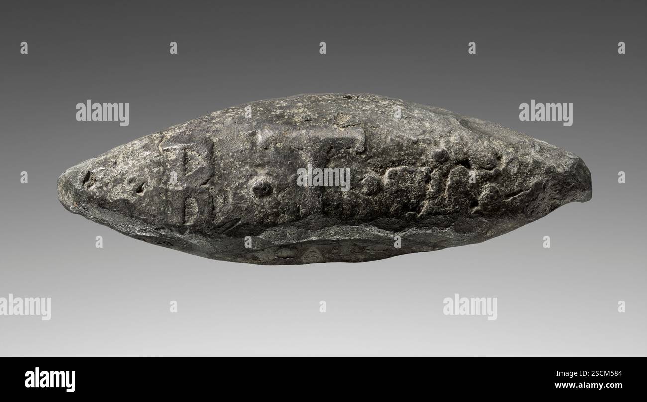 Sling Projectile, 5th century BC Stock Photo - Alamy