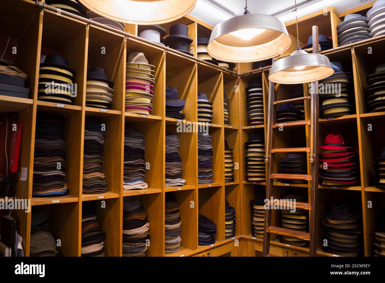 Hat collection display hi-res stock photography and images - Alamy