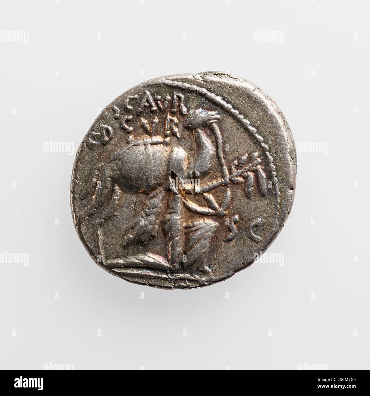Denarius, 1st century B.C. Additional Info: Obverse: Camel right ...