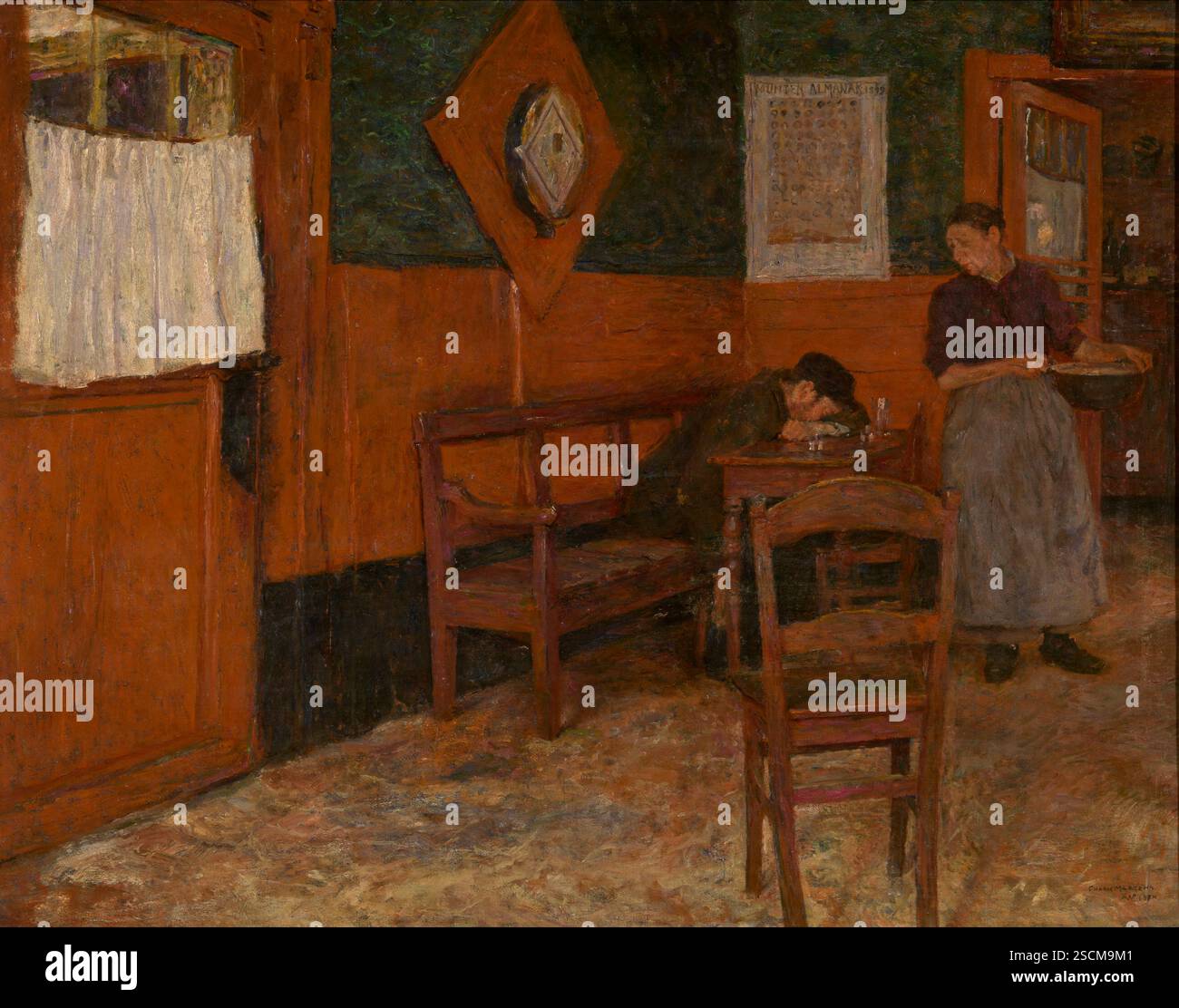 The Red Inn, 1894 Stock Photo - Alamy