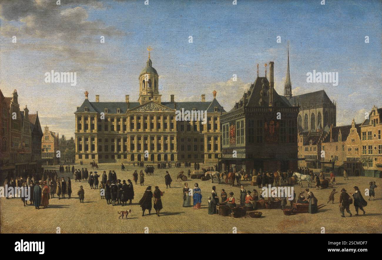 Market amsterdam 17th painting hi-res stock photography and images - Alamy