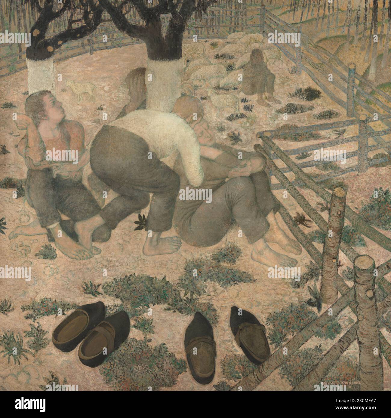 The Sleepers, 1918 Stock Photo - Alamy