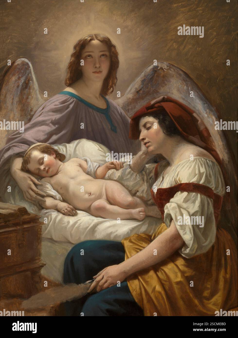 Guardian angel protecting child hi-res stock photography and images - Alamy