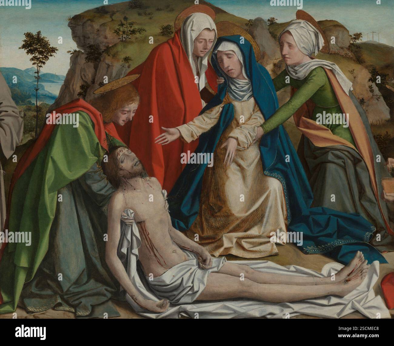The Lamentation over the Dead Christ Stock Photo - Alamy