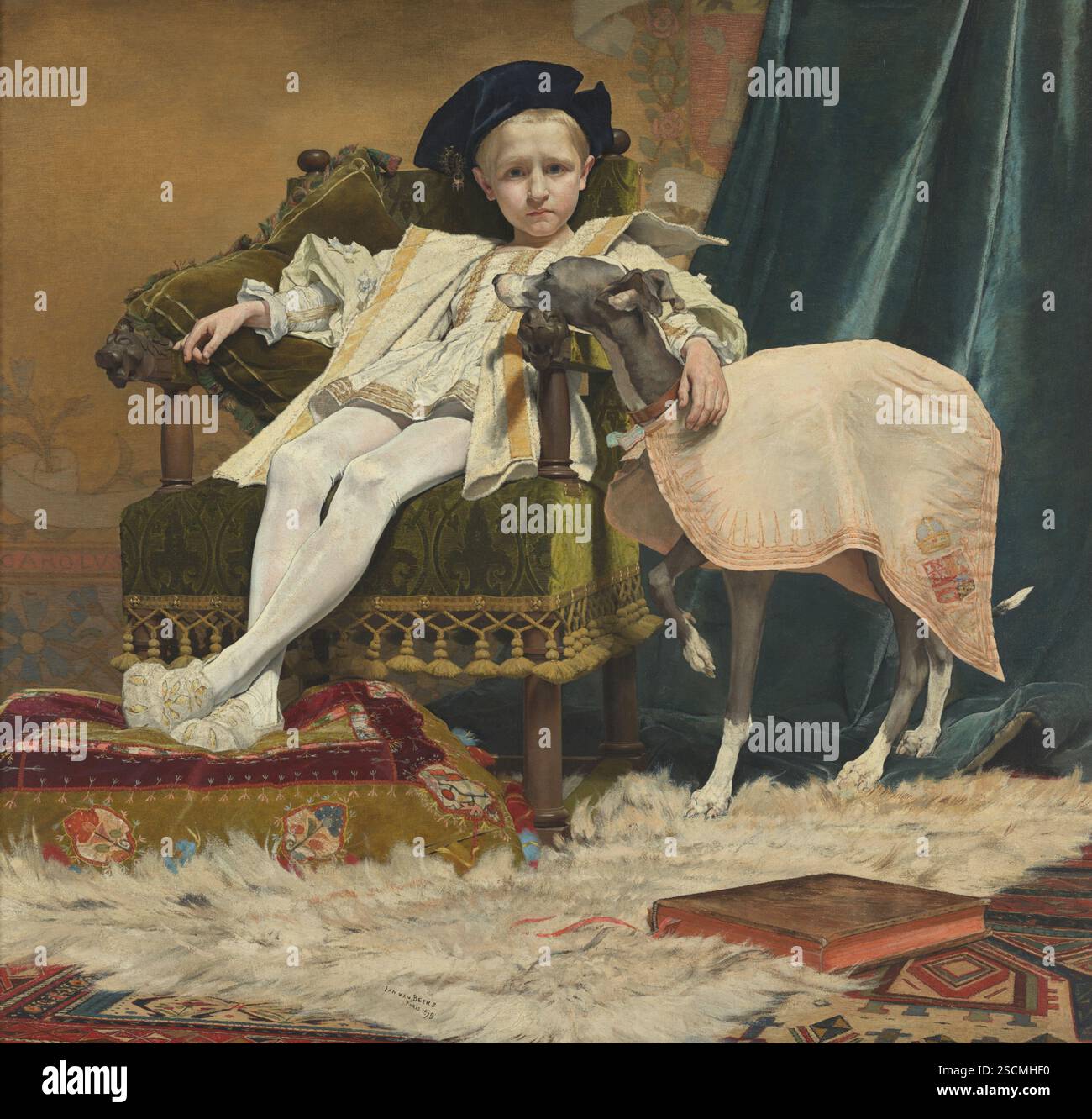 King charles royal chair hi-res stock photography and images - Alamy