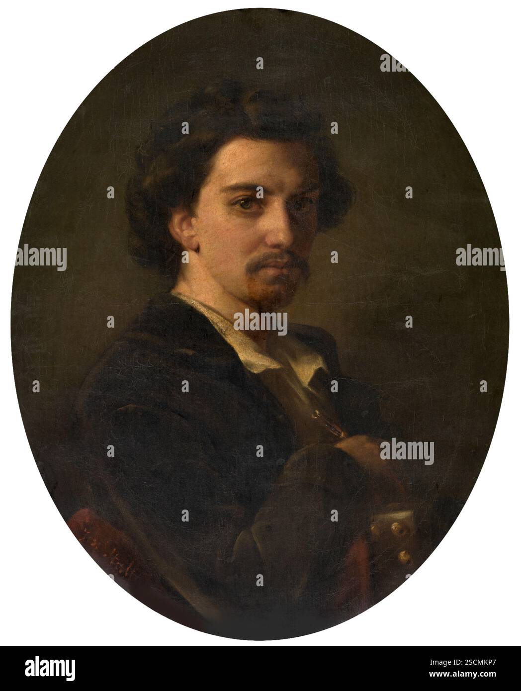 The Painter Constant Wauters, 1847 Stock Photo - Alamy