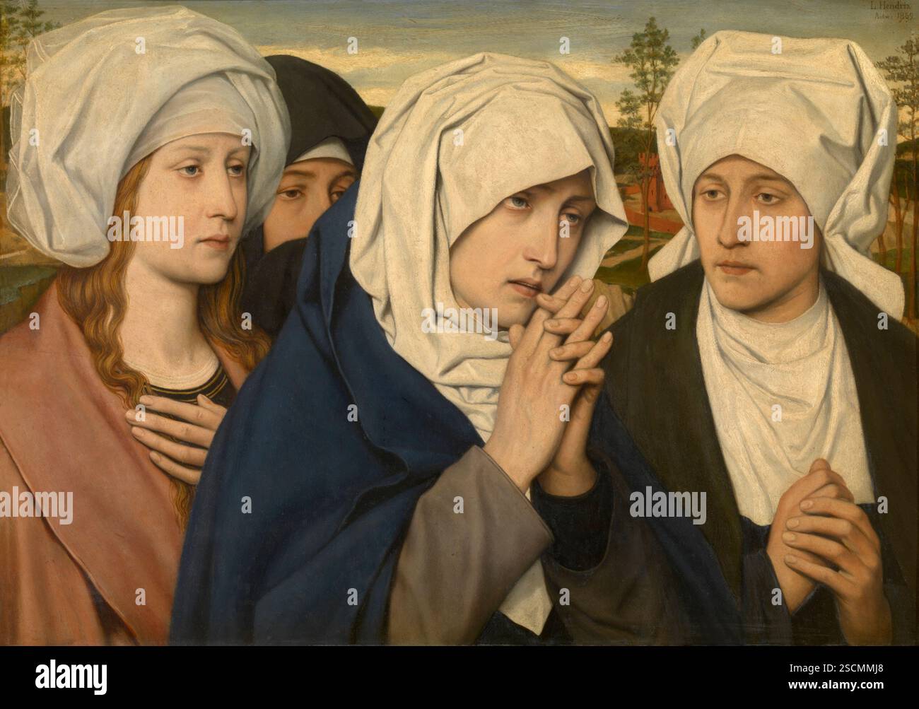 Holy women on way hi-res stock photography and images - Alamy