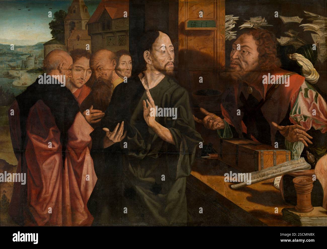 Jesus calling matthew hi-res stock photography and images - Alamy
