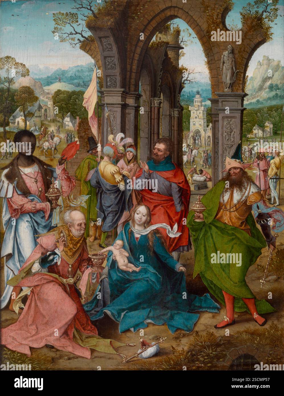 The Adoration of the Magi, 1519 Stock Photo - Alamy