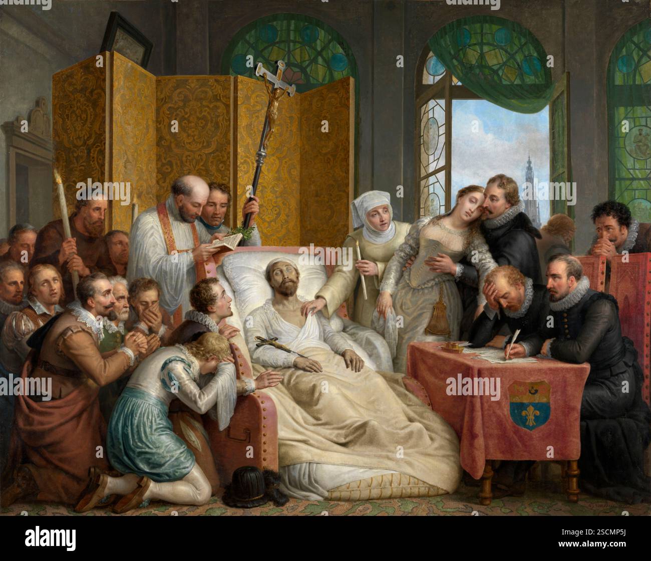 The Death of Peter Paul Rubens, 1827 Stock Photo - Alamy