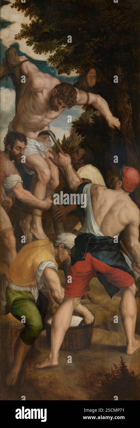 The Martyrdom of Saint George Stock Photo - Alamy