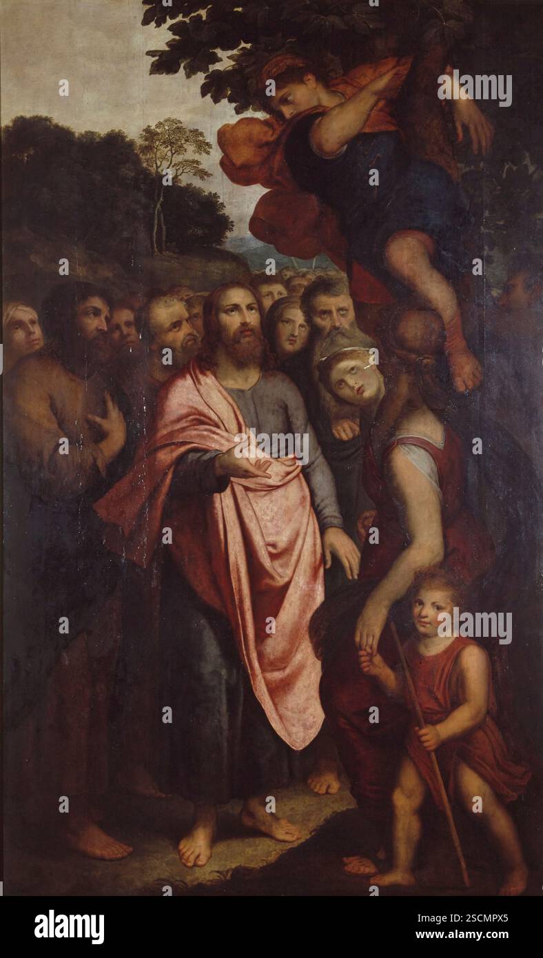 Zacchaeus bible art hi-res stock photography and images - Alamy