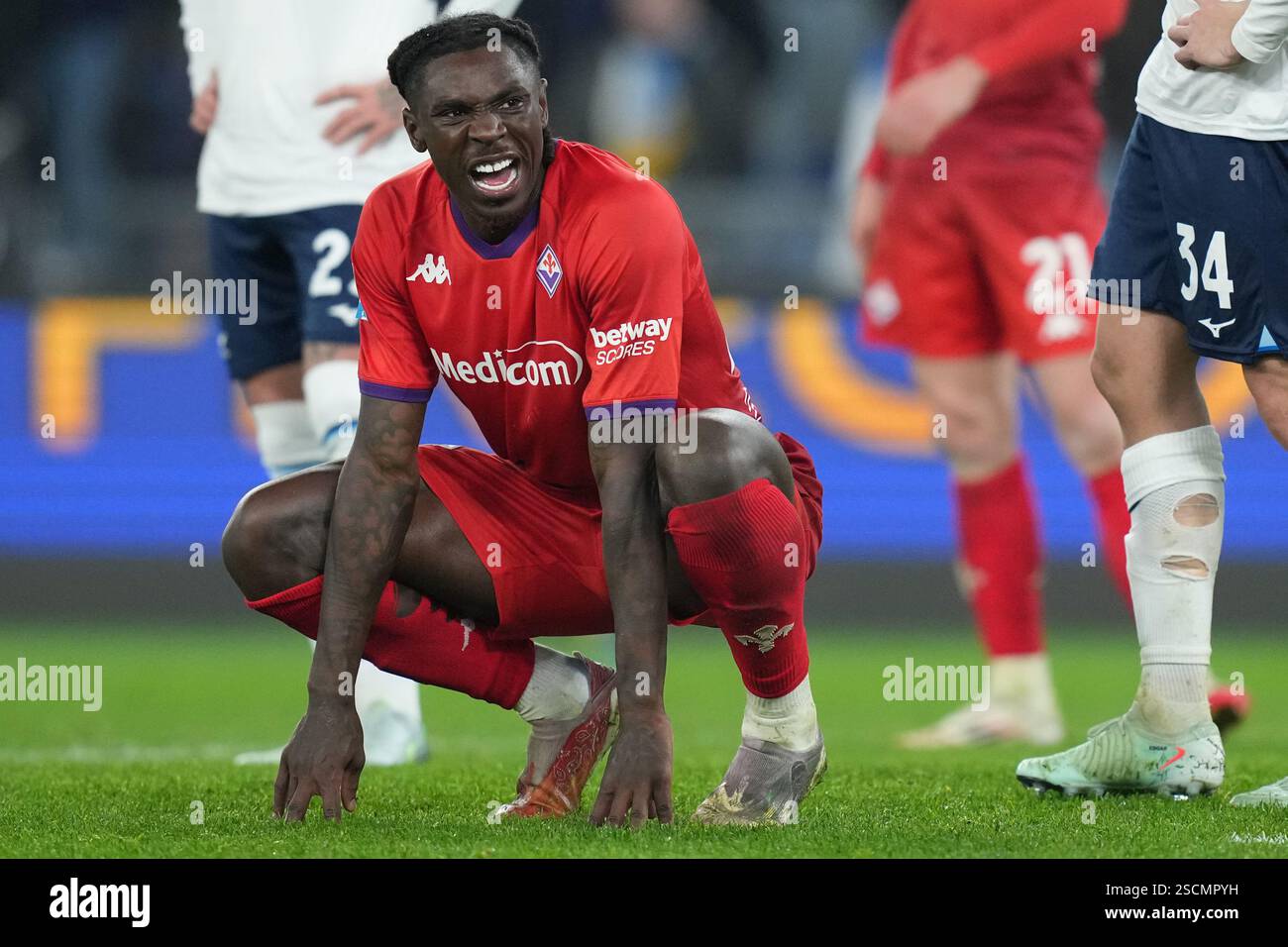 Fiorentina's Moise Kean during the Serie A EniLive soccer match between ...