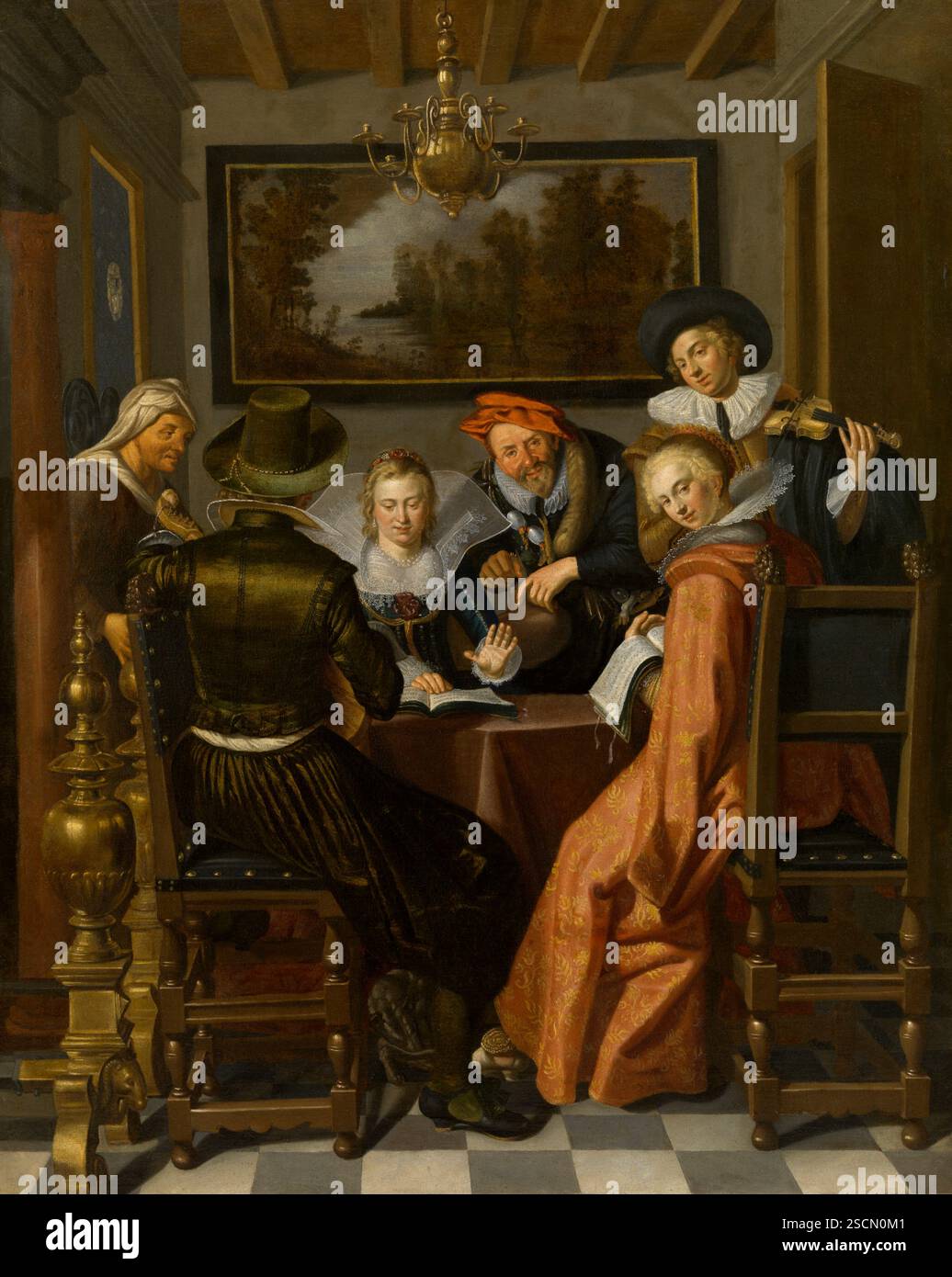 17th century royal party hi-res stock photography and images - Alamy