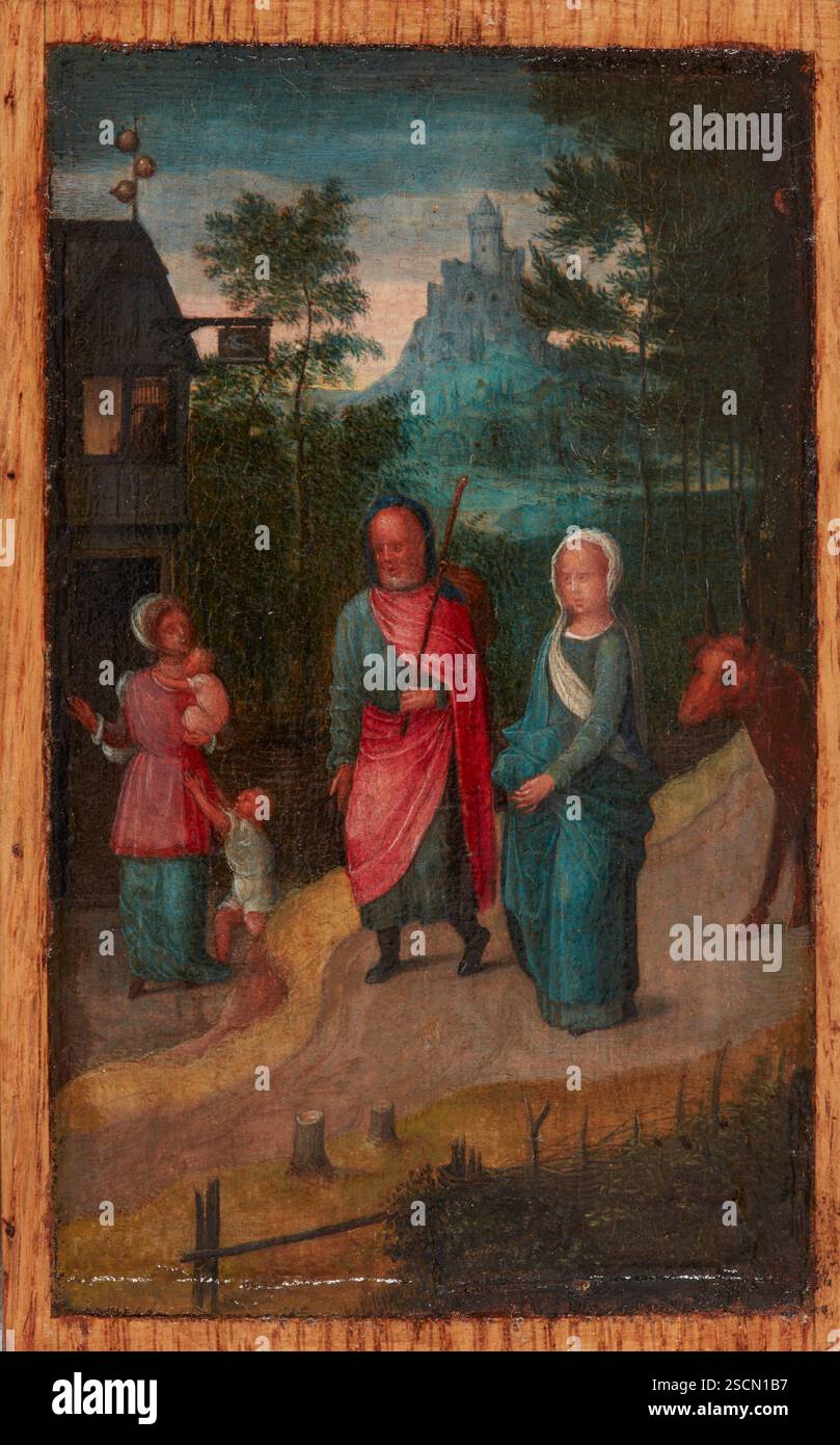 Mary and Joseph in Bethlehem, 1500s Stock Photo - Alamy