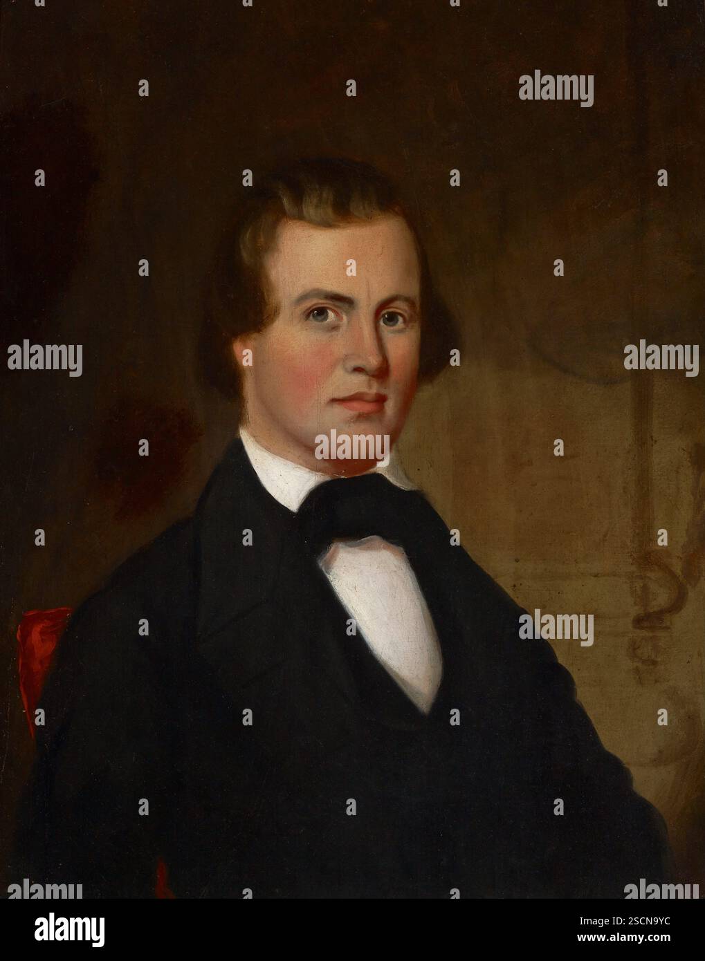 Portrait of Joseph E. Pope, about 1845 Stock Photo - Alamy
