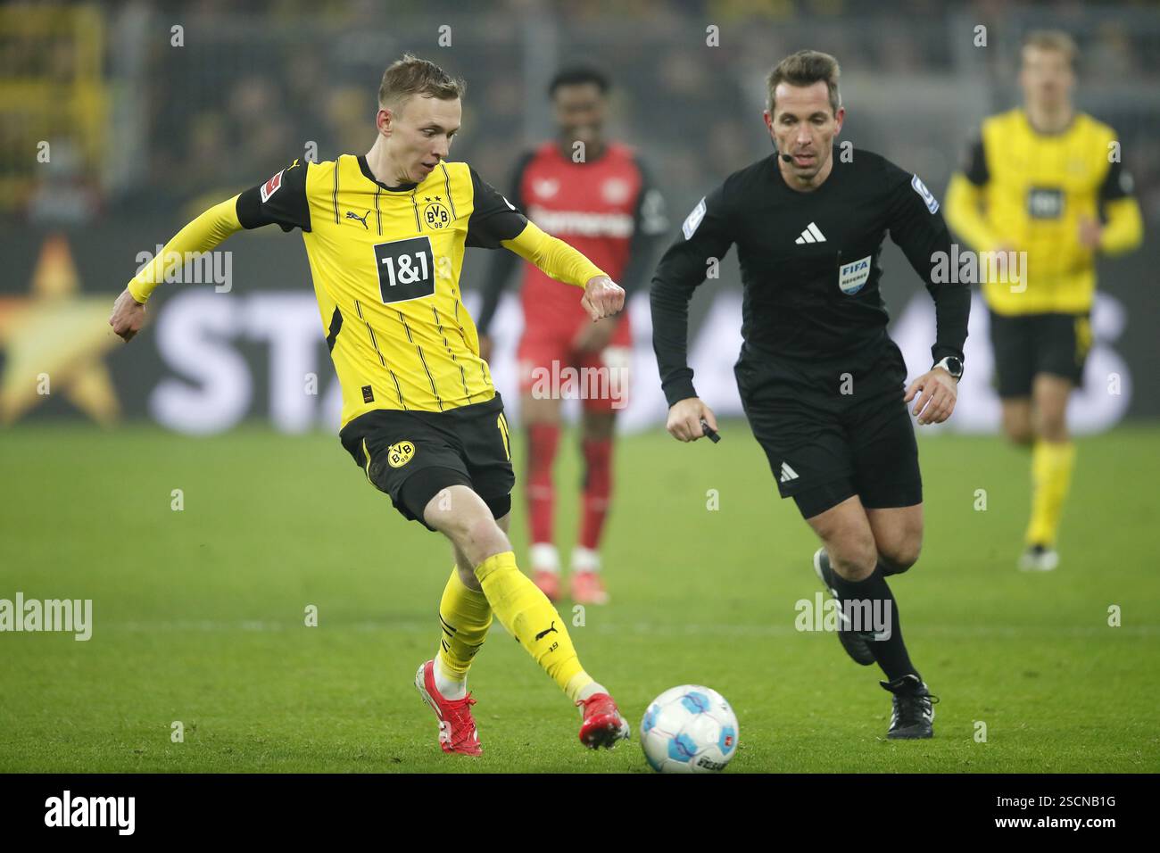 DORTMUND - Maximilian Beier of Borussia Dortmund during the Bundesliga ...