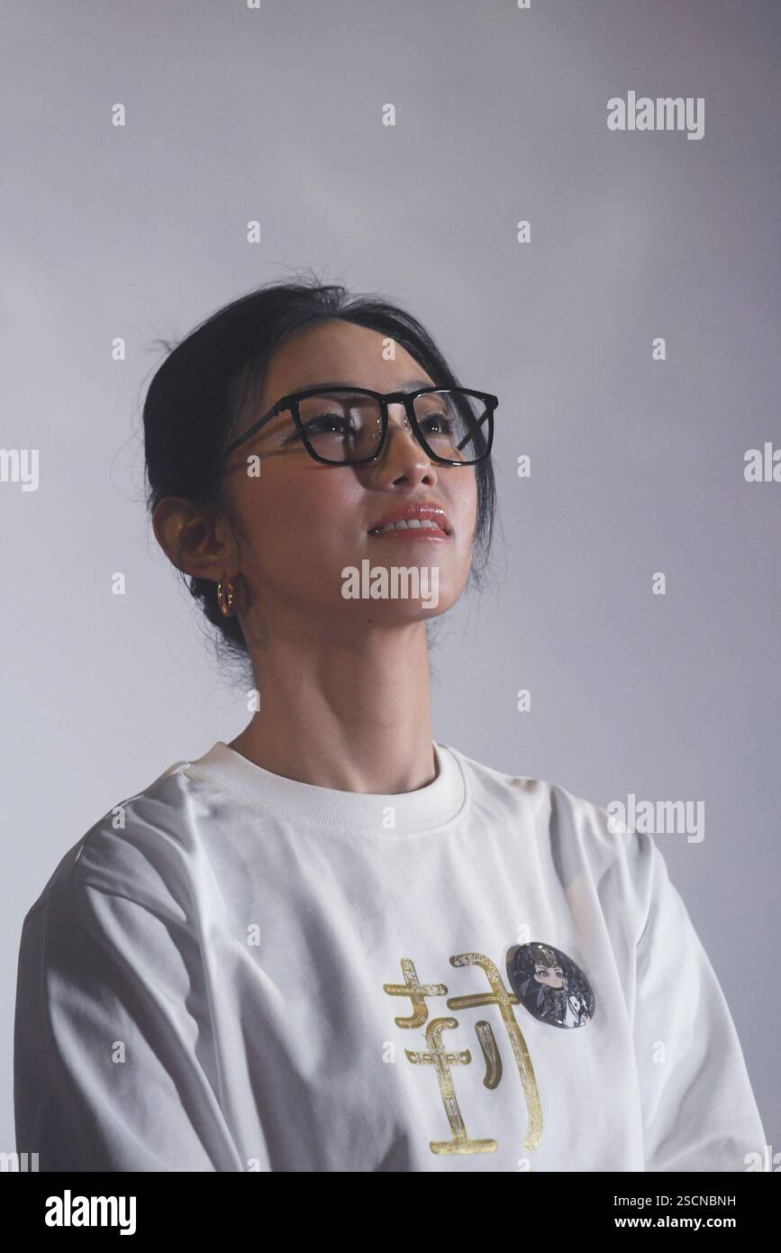 HANGZHOU, CHINA - FEBRUARY 7, 2025 - Actress Nashi at The Creation of ...