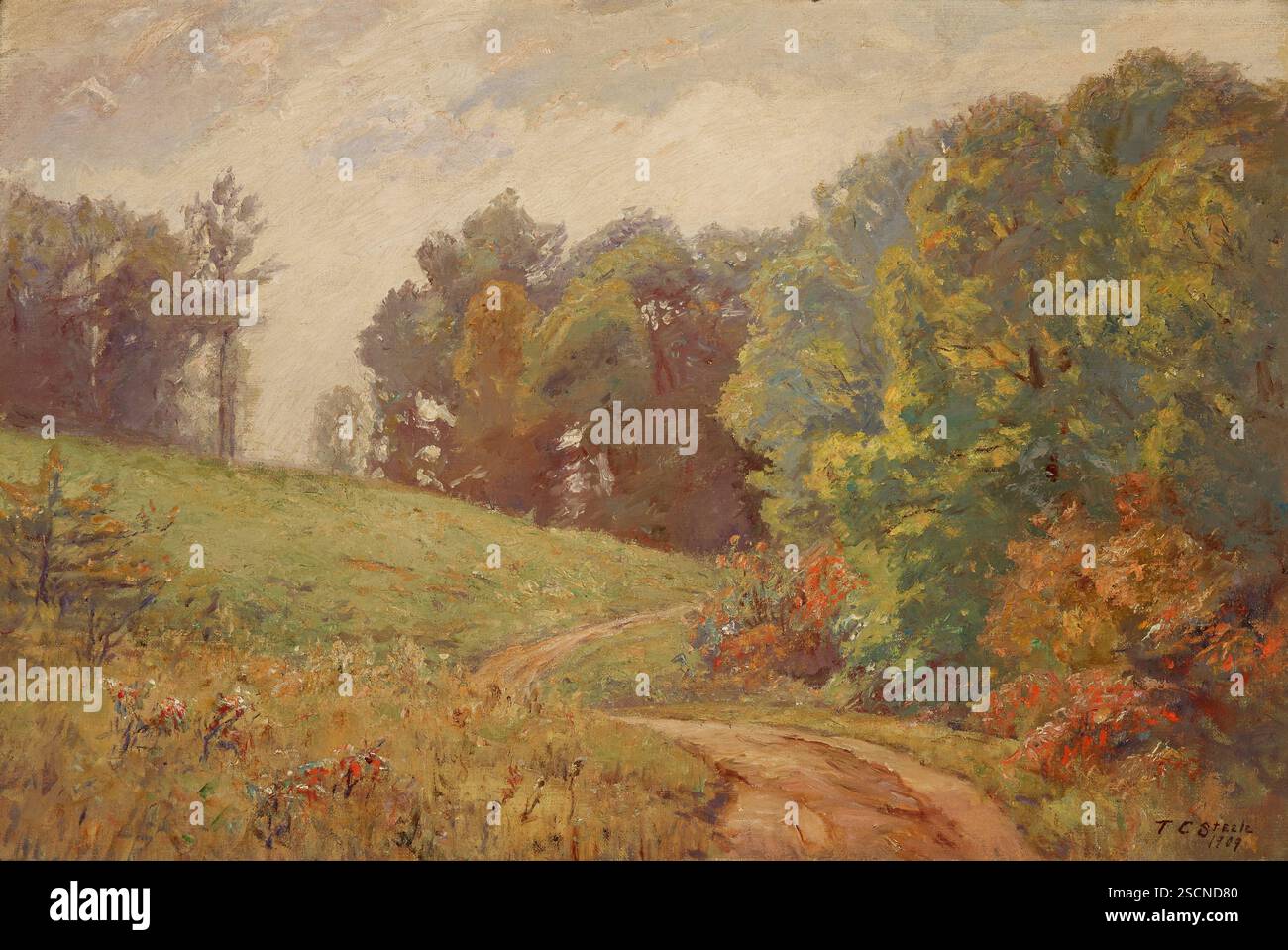Indiana Landscape, 1909 Stock Photo - Alamy