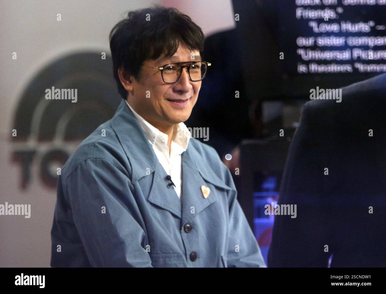 New York, NY, USA. 6th Feb, 2025. Ke Huy Quan visits NBC's Today Show ...