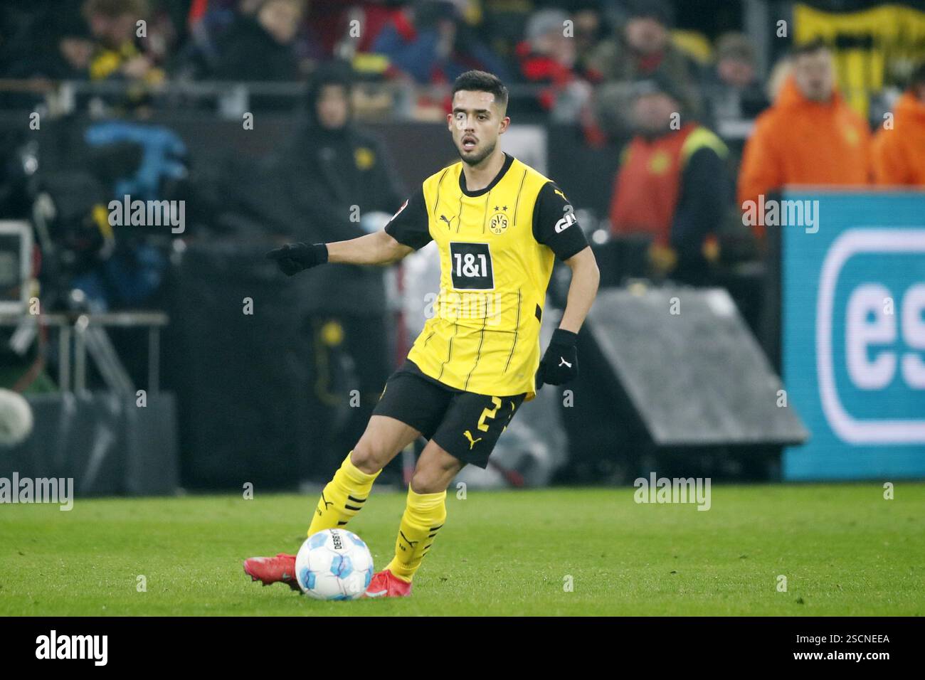 DORTMUND - Yan Couto of Borussia Dortmund during the Bundesliga match ...