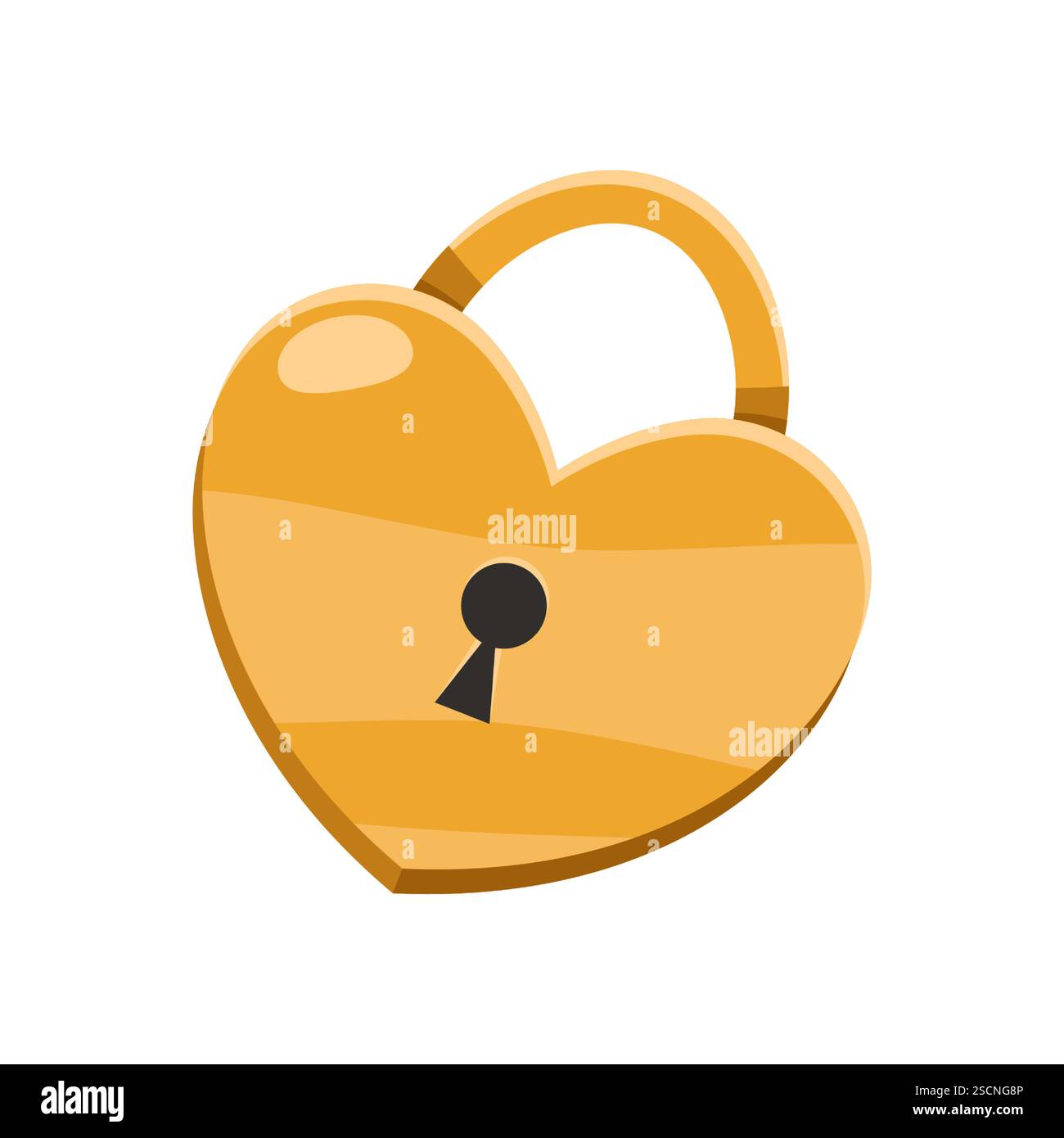 Heart shaped lock. Vector love and devotion icon. Clipart for Valentine ...