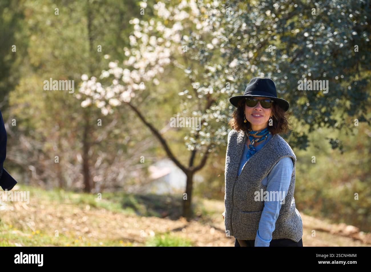 Maribel Verdu attends a plantation of holm oak trees which will offset ...