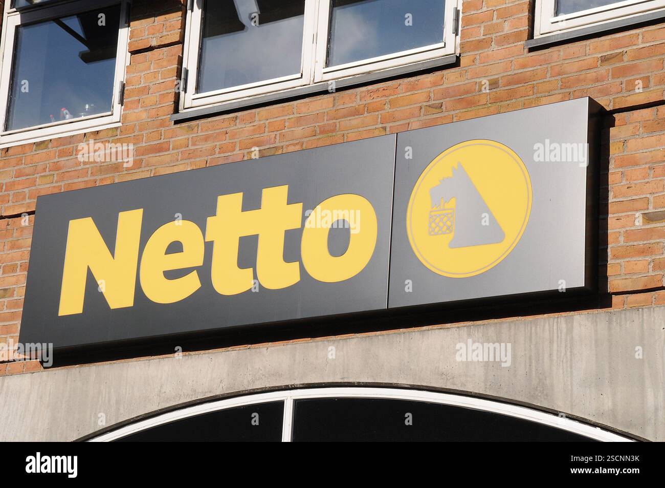 Copenhagen/ Denmark/07 february 2025/ Netto grocery chain store in ...