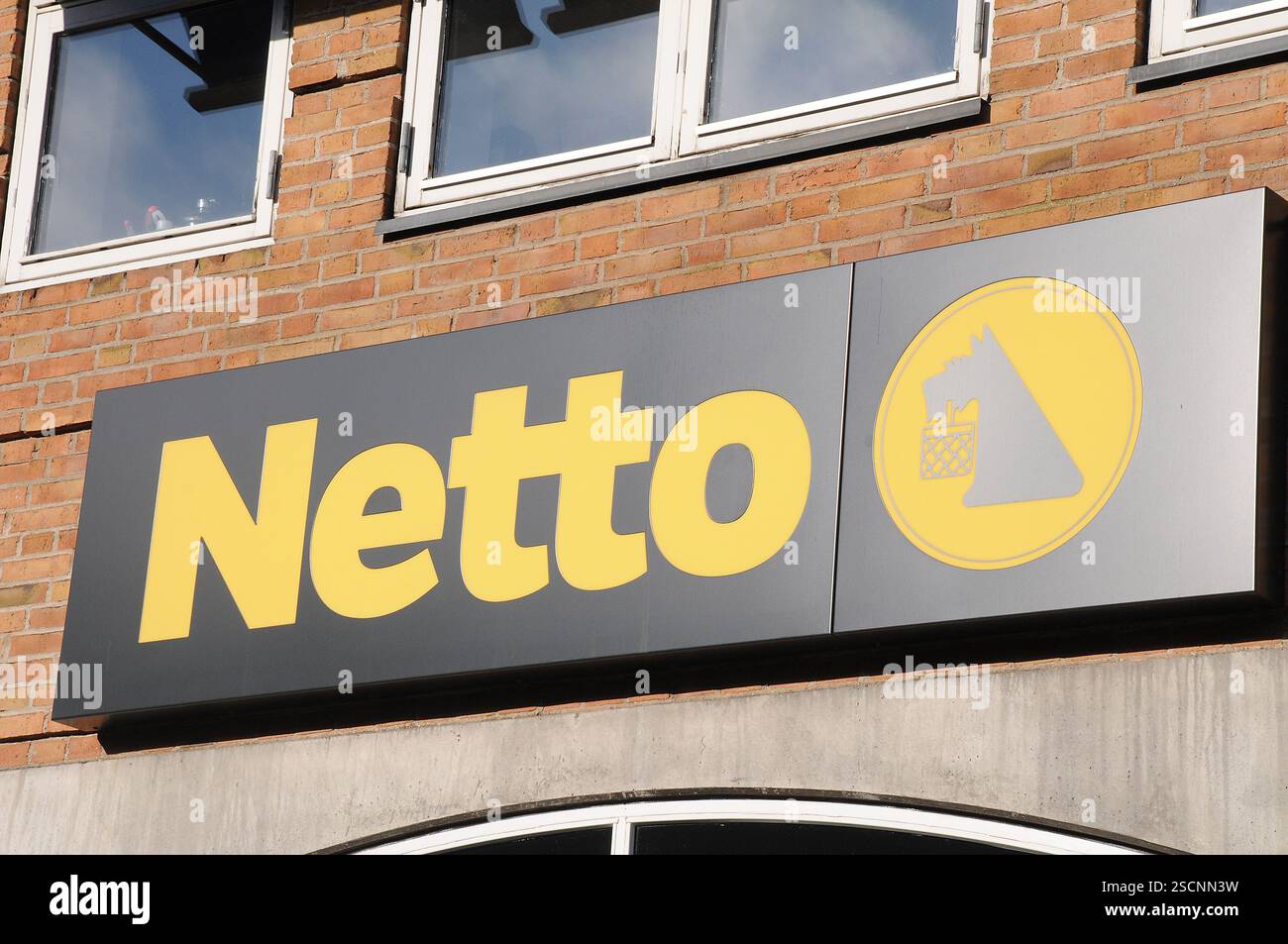 Copenhagen/ Denmark/07 february 2025/ Netto grocery chain store in ...