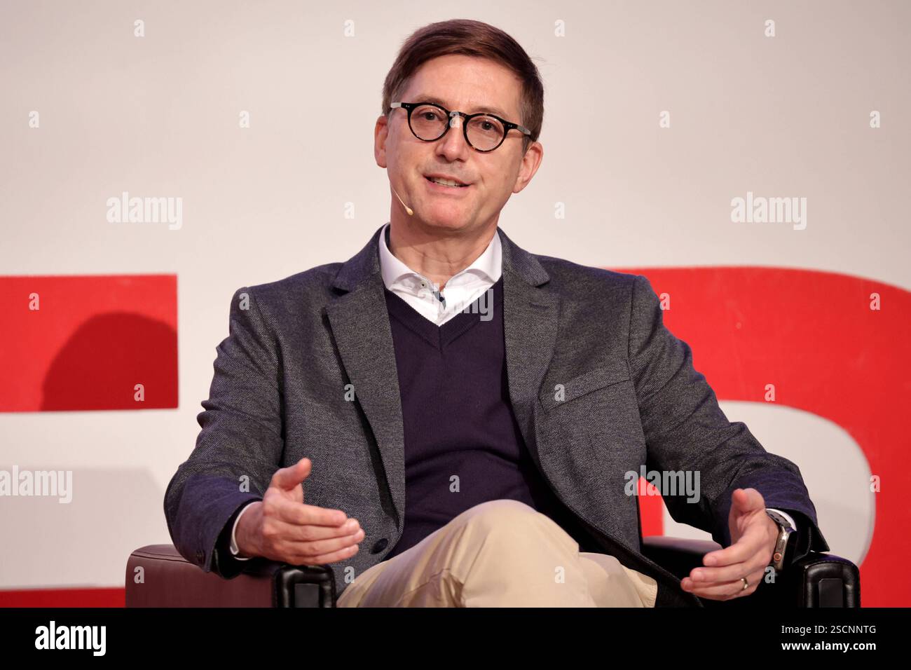 Volker Markl, Co-Director of BIFOLD TU Berlin, Podiumsdiskussion in der ...
