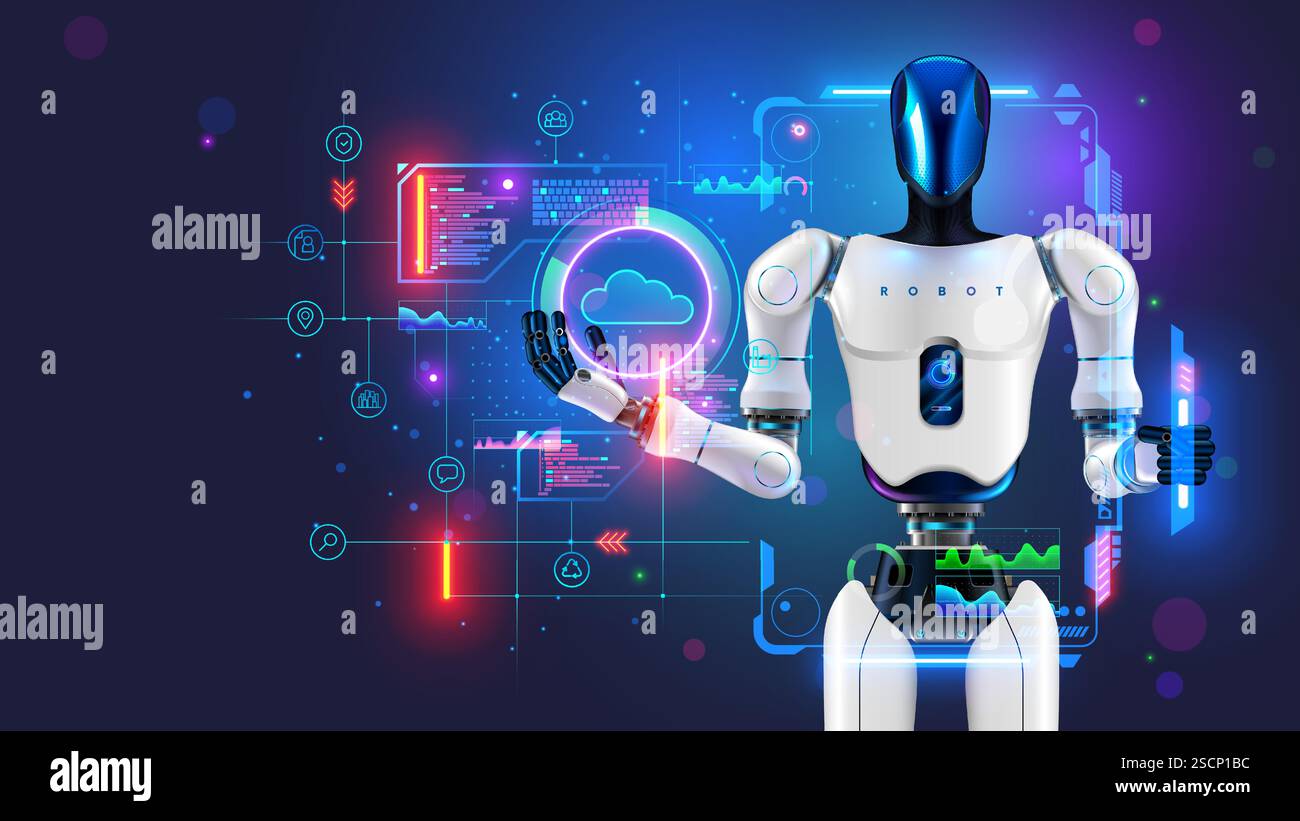 Neural synchronization Stock Vector Images - Alamy