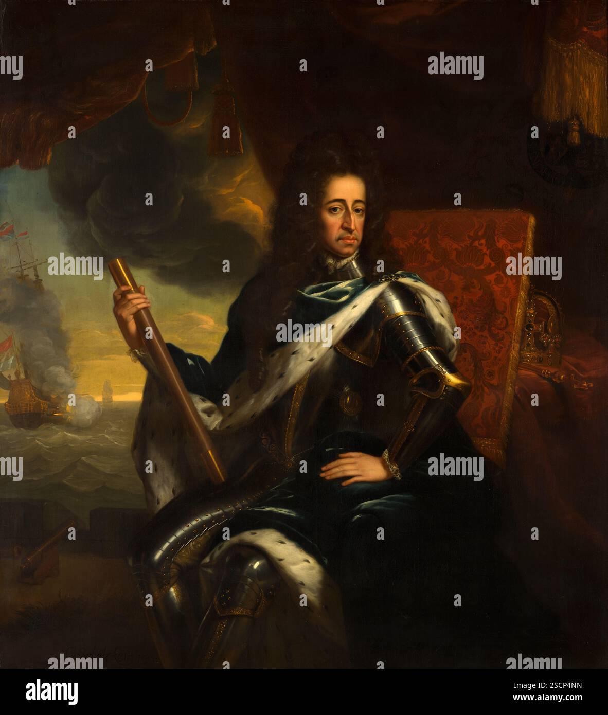 King william iii seated hi-res stock photography and images - Alamy